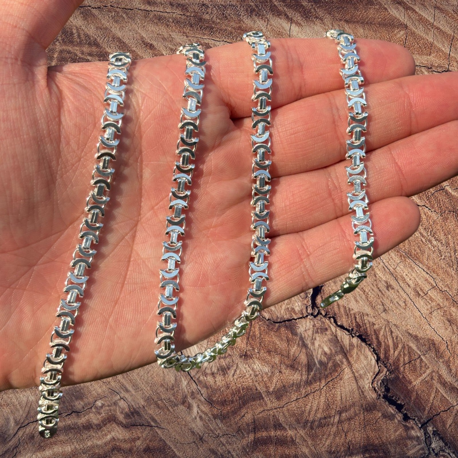 925 Silver Byzantine Chains for Men: The Ancient Style Making a Modern ...