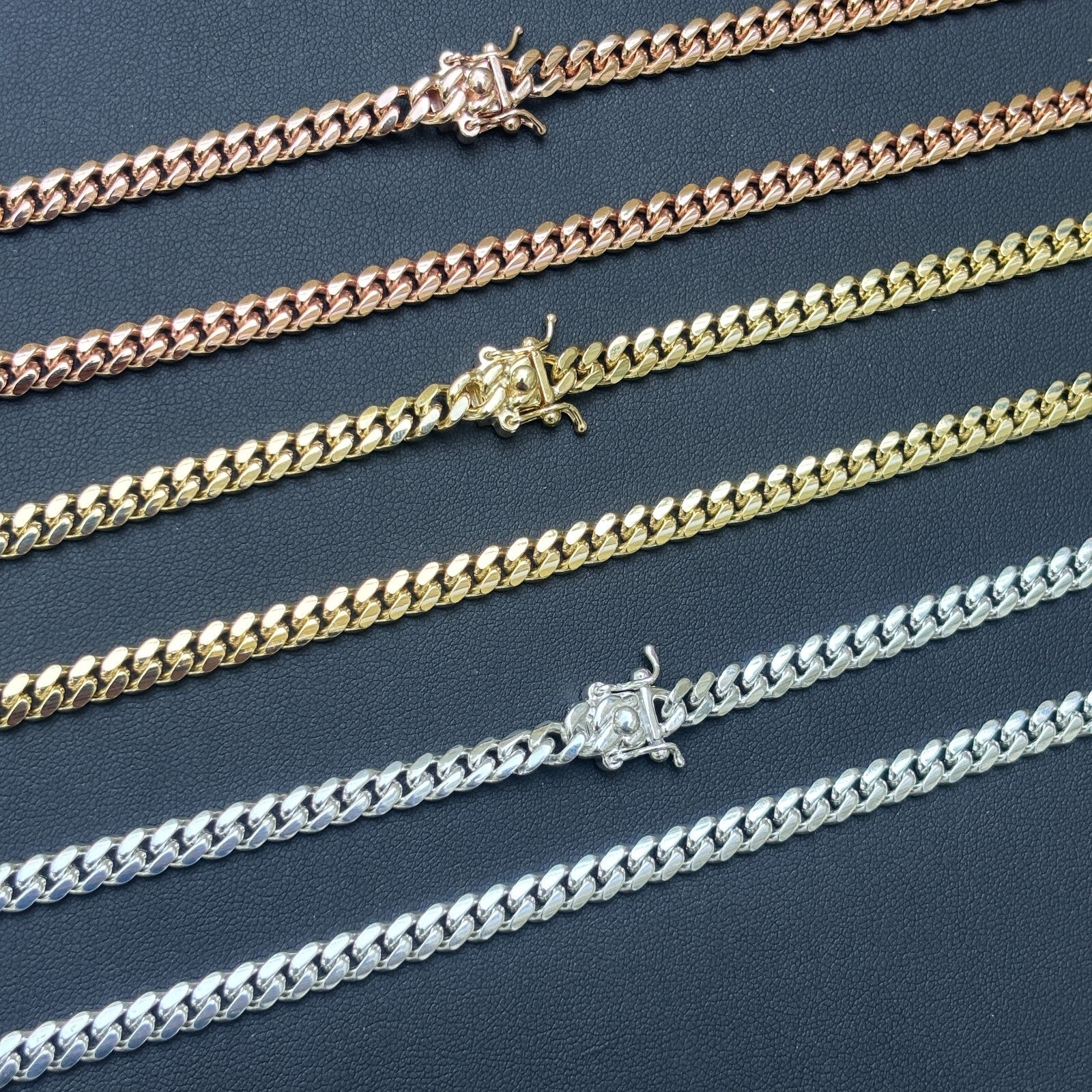 Real Miami Cuban Link Chains – Handmade in Italy | Italia Chains ...
