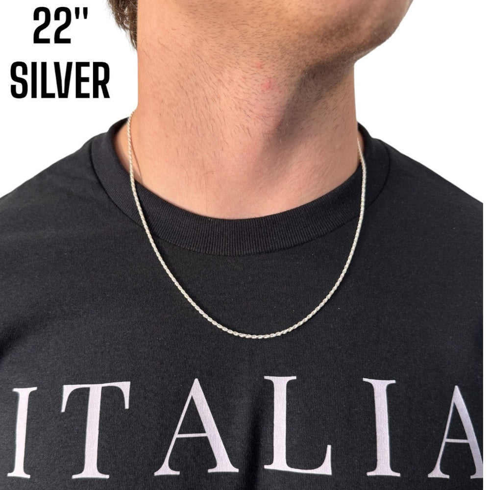 2mm vs 2.5mm Rope Chain – Real Difference Explained – ITALIA Chains