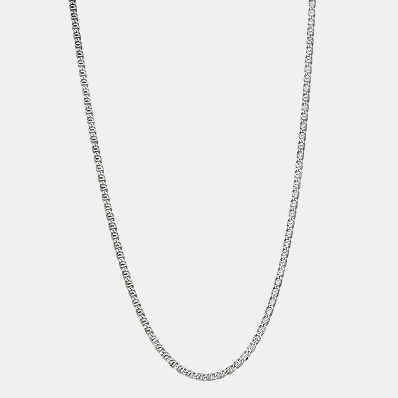 925 Sterling Silver 5.5mm Tiger Eye Chain Necklace – ITALIA Chains