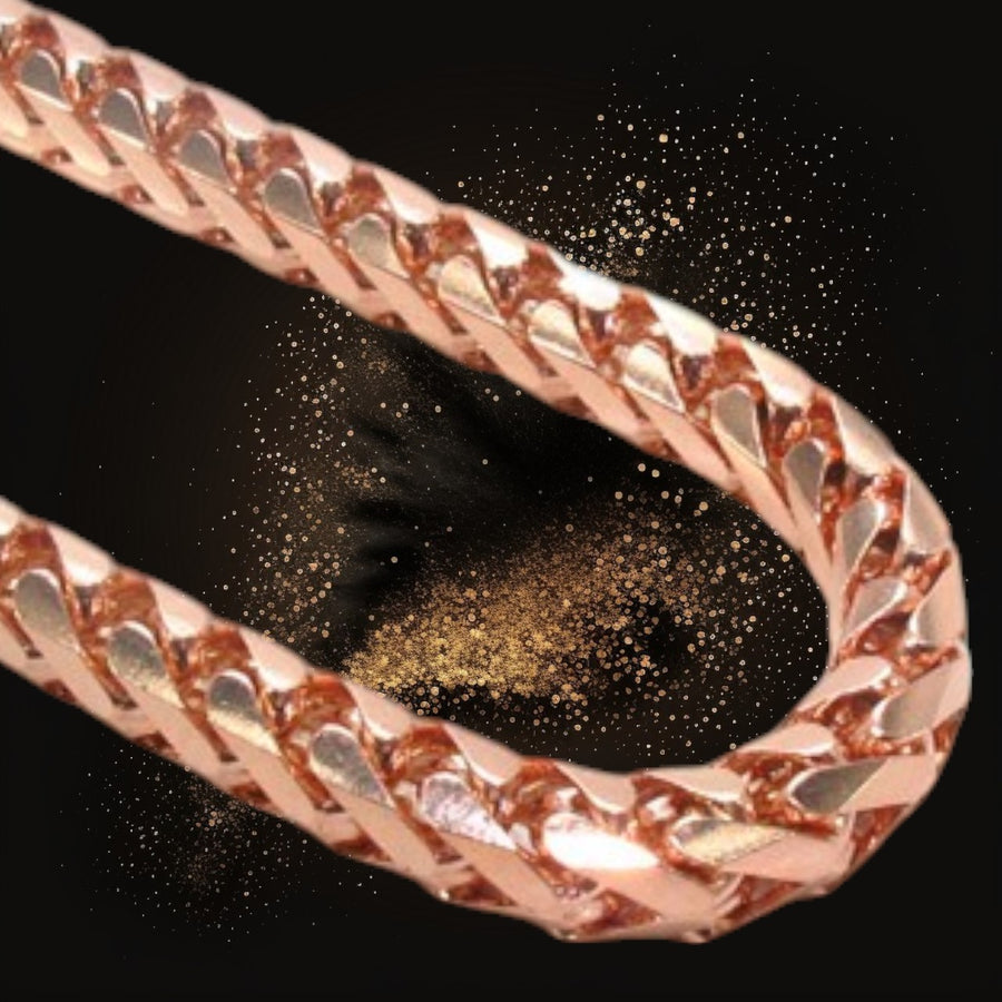 Men's 925 Sterling Silver Franco Chain - Silver Franco Chains – ITALIA ...